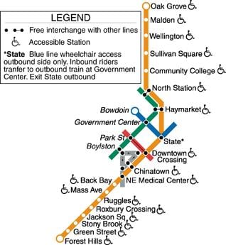 Orange Line MBTA - Public Transportation - Downtown - Boston, MA ...