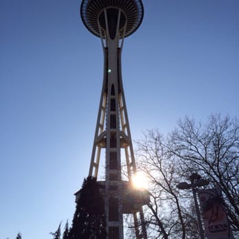 Space Needle from base