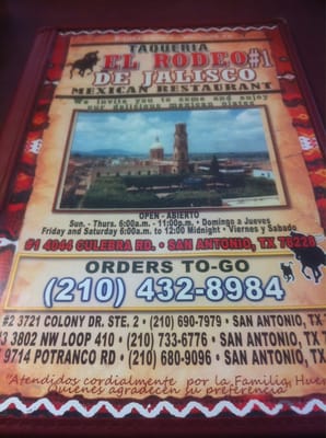 Taqueria El Rodeo De Jalisco - Mexican - San Antonio, TX, United States ...